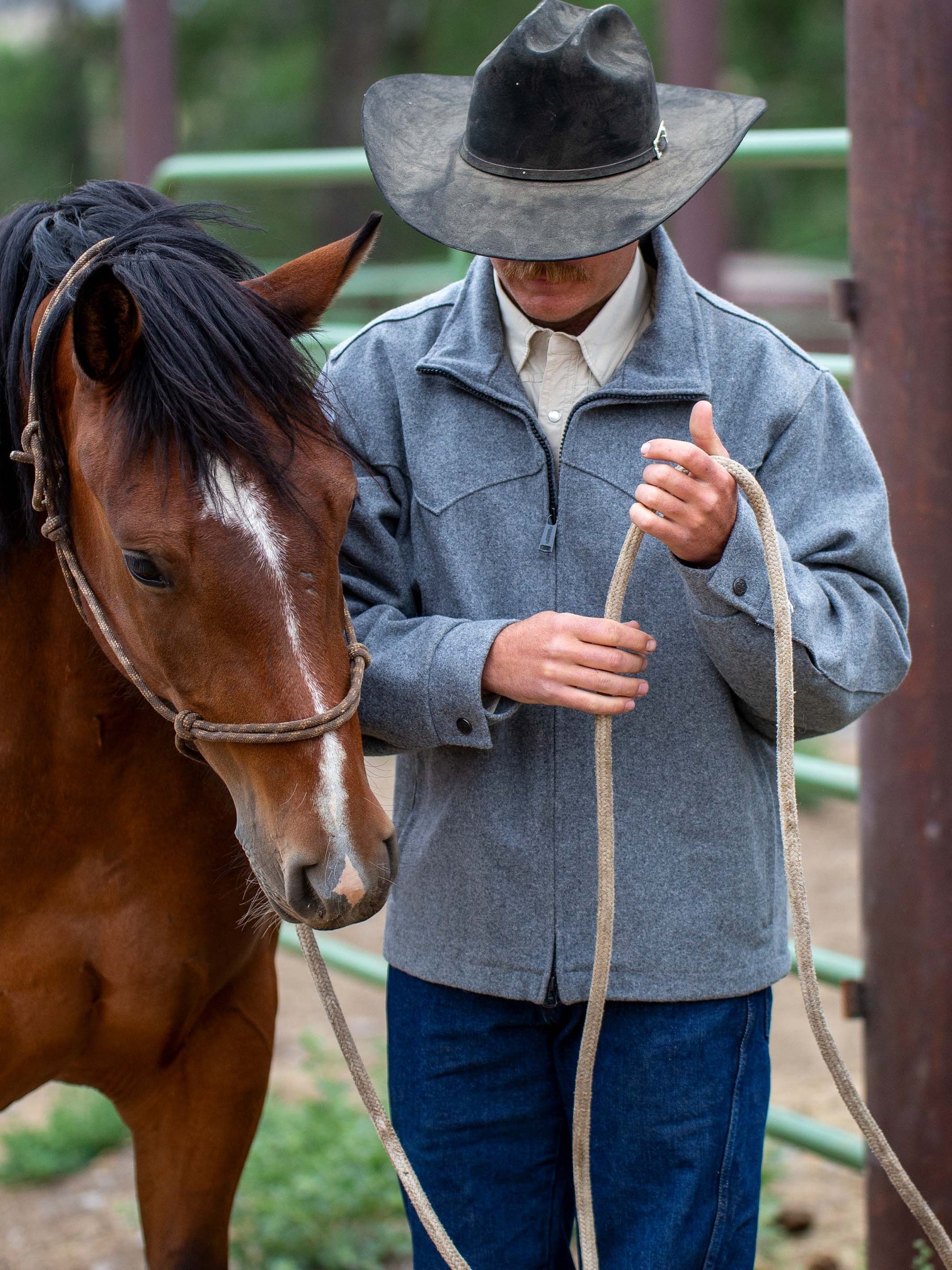 Schaefer Mens Wool Arena Jacket – Bolt Ranch Store