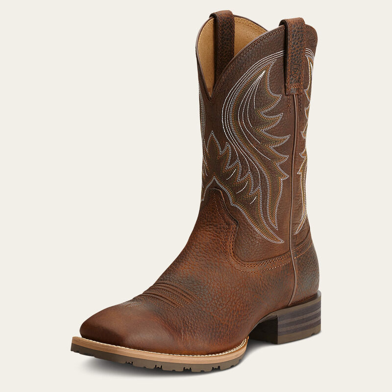 Ariat Hybrid Rancher Mens Boot - Brown Oiled Rowdy – Bolt Ranch Store