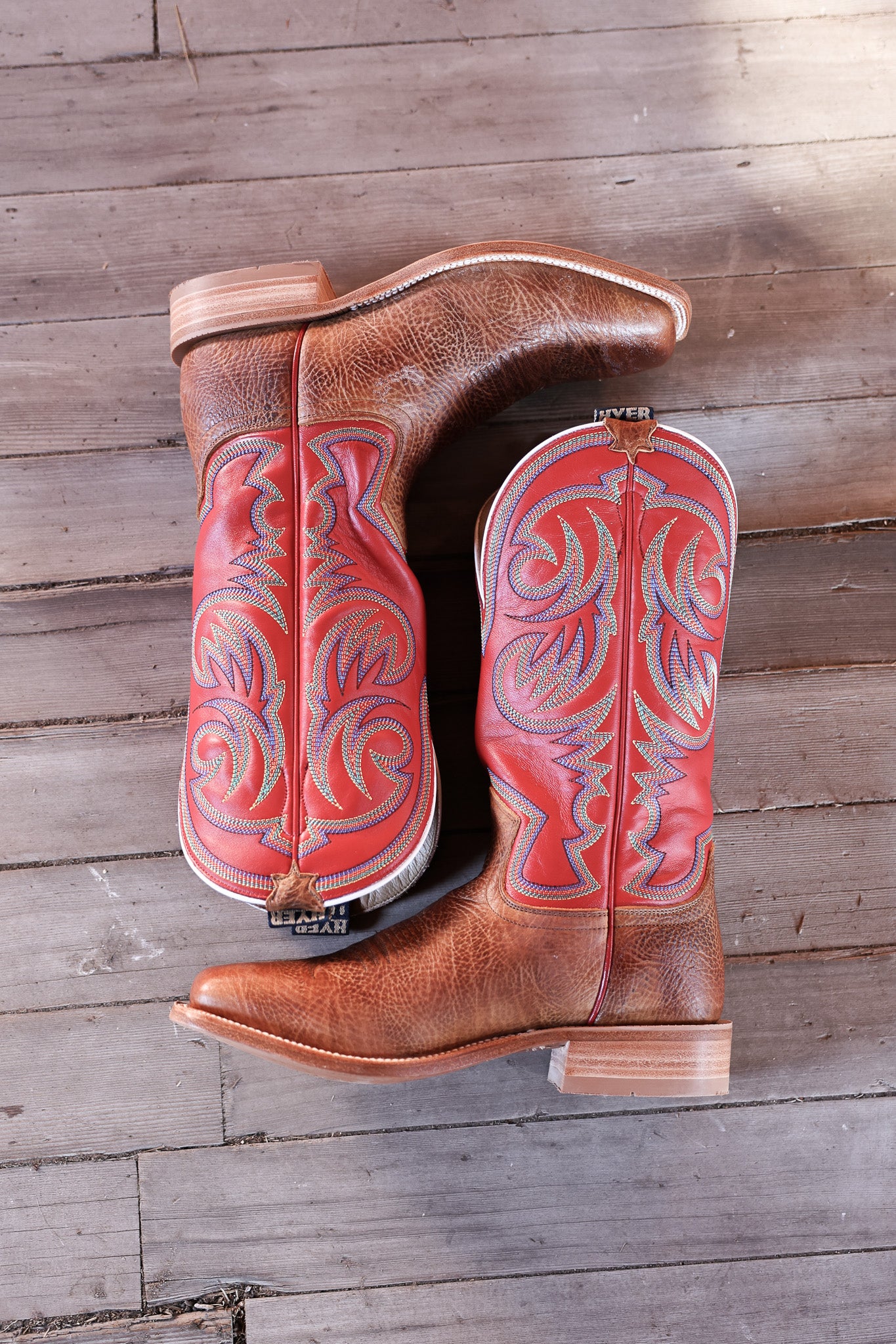 Hyer Mens Sawyer Tan Boot – Bolt Ranch Store