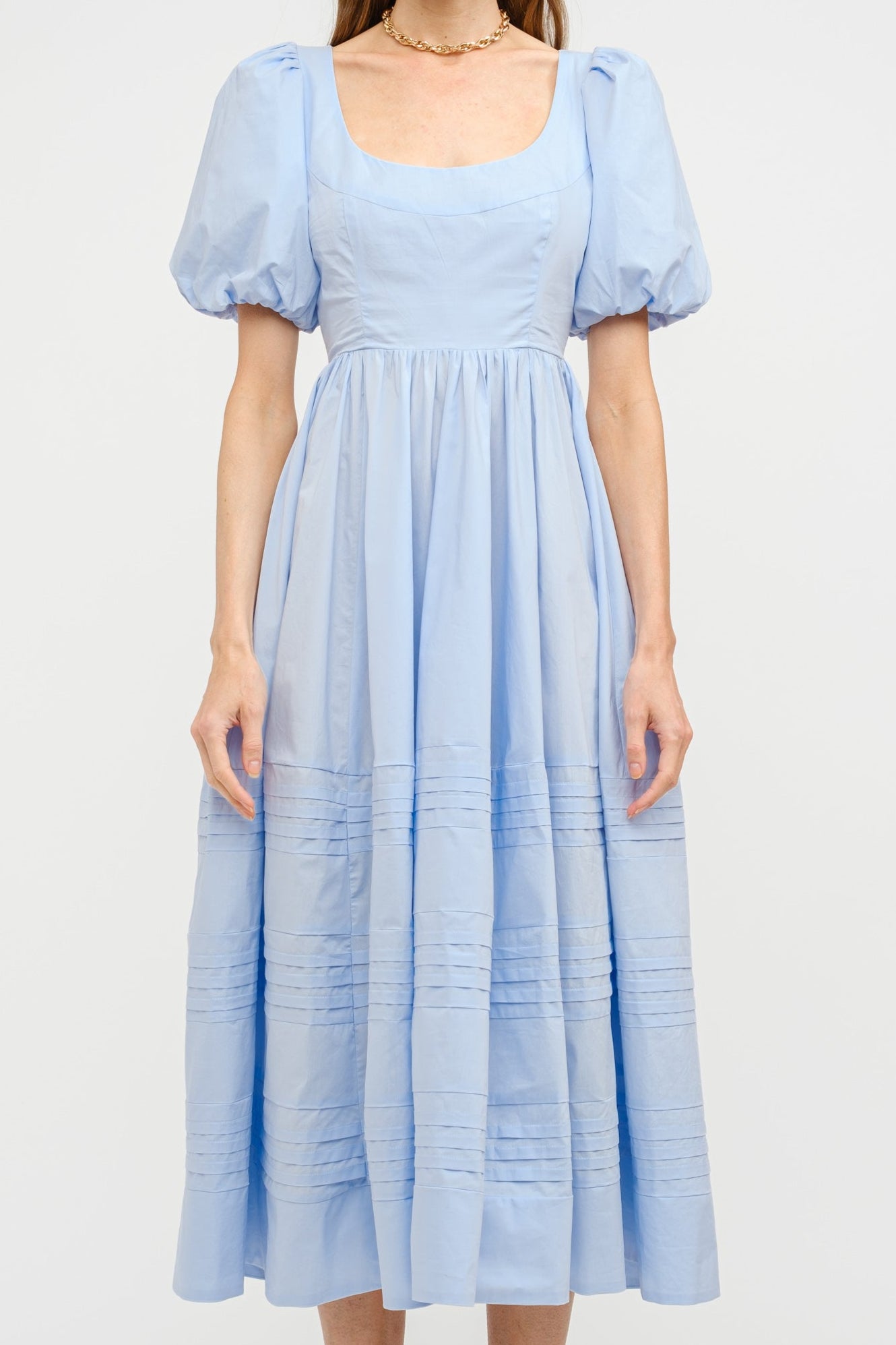 Milana Baby Blue Midi Dress – Bolt Ranch Store