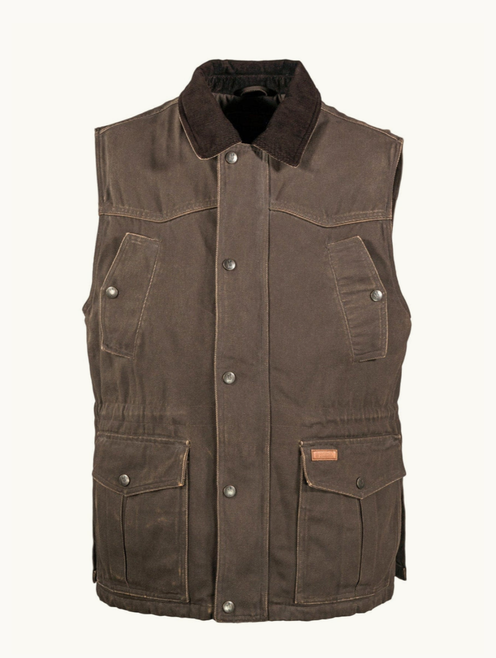 Outback Mens Cattlemen Vest in Brown – Bolt Ranch Store