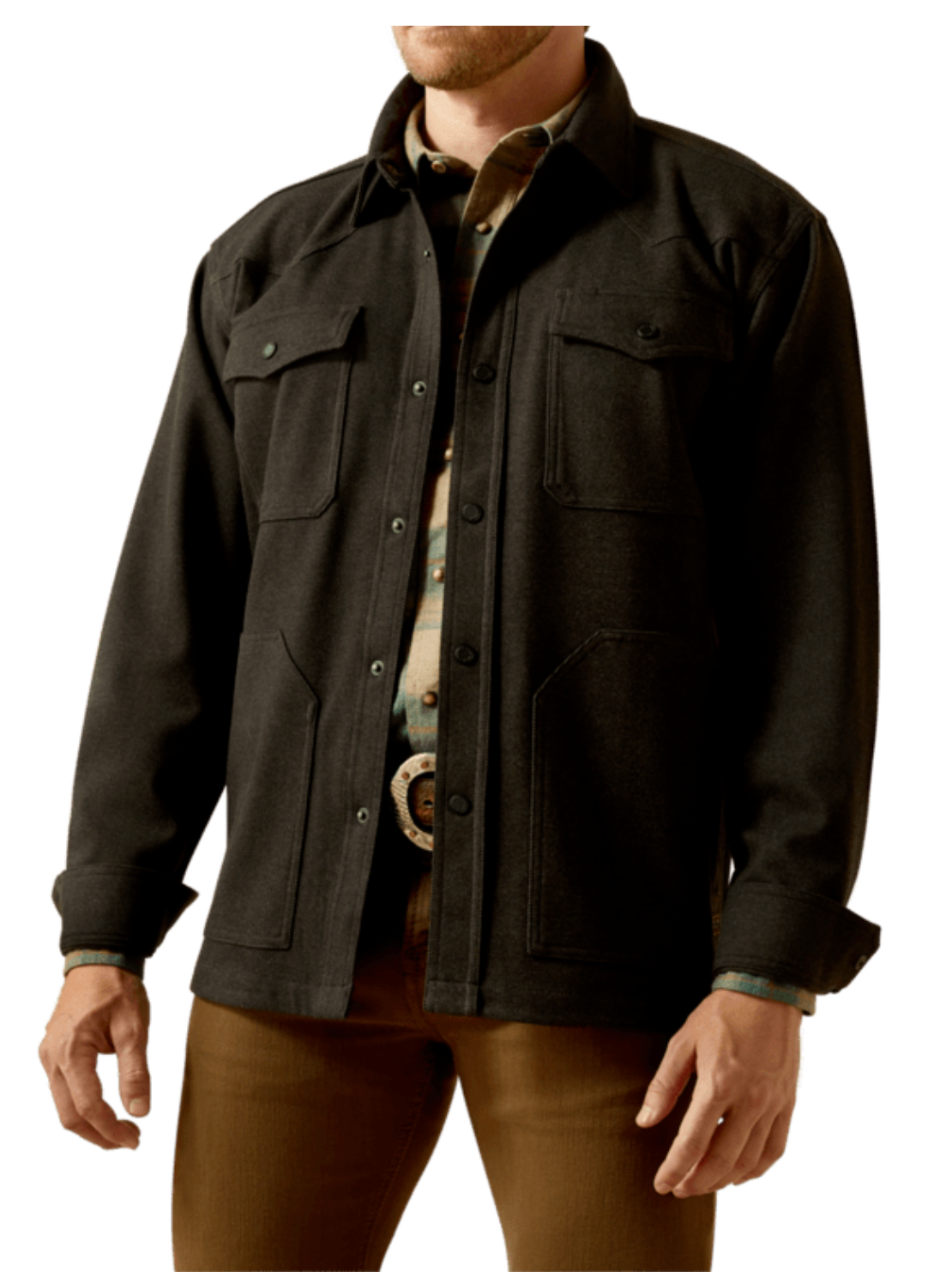 Ariat Mens Cattleman Shirt Jacket – Bolt Ranch Store