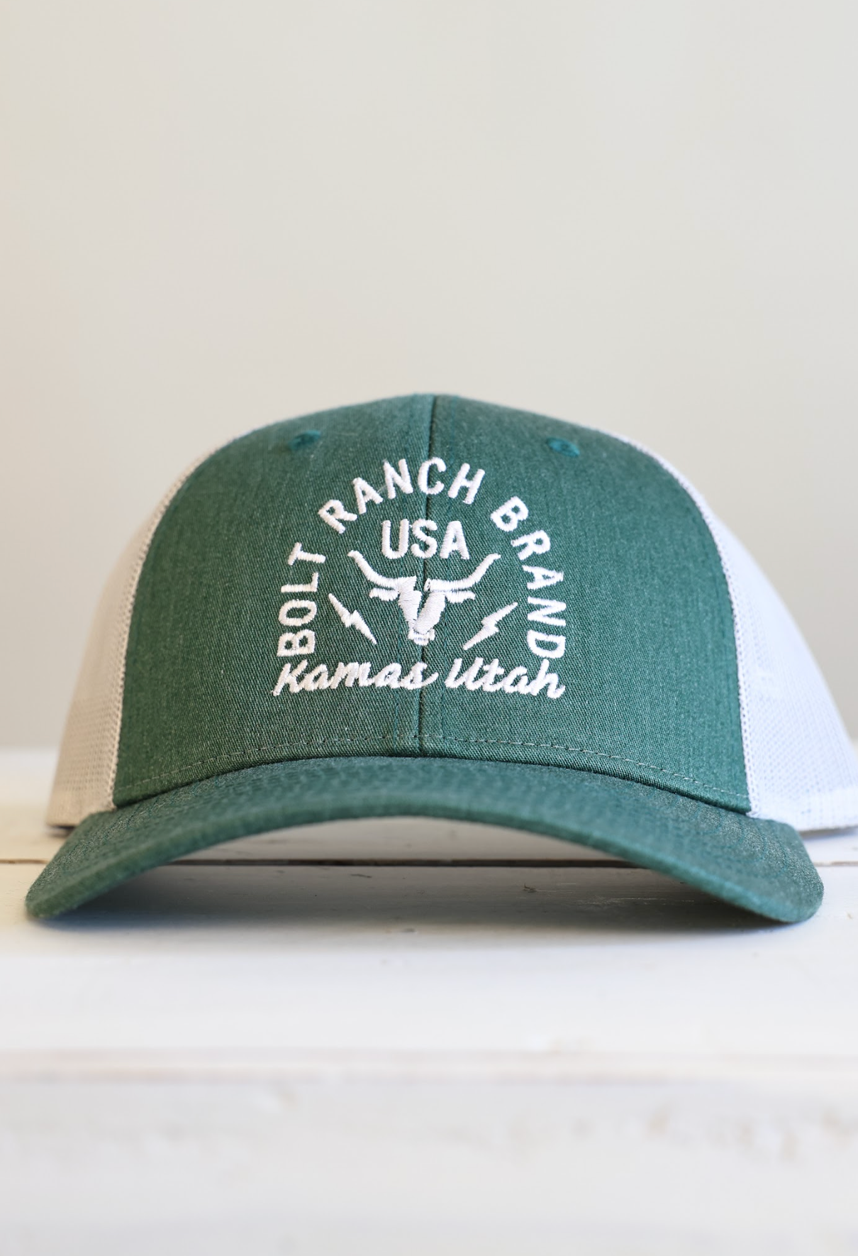 Bolt Ranch Trucker Hat - Tombstone Logo – Bolt Ranch Store