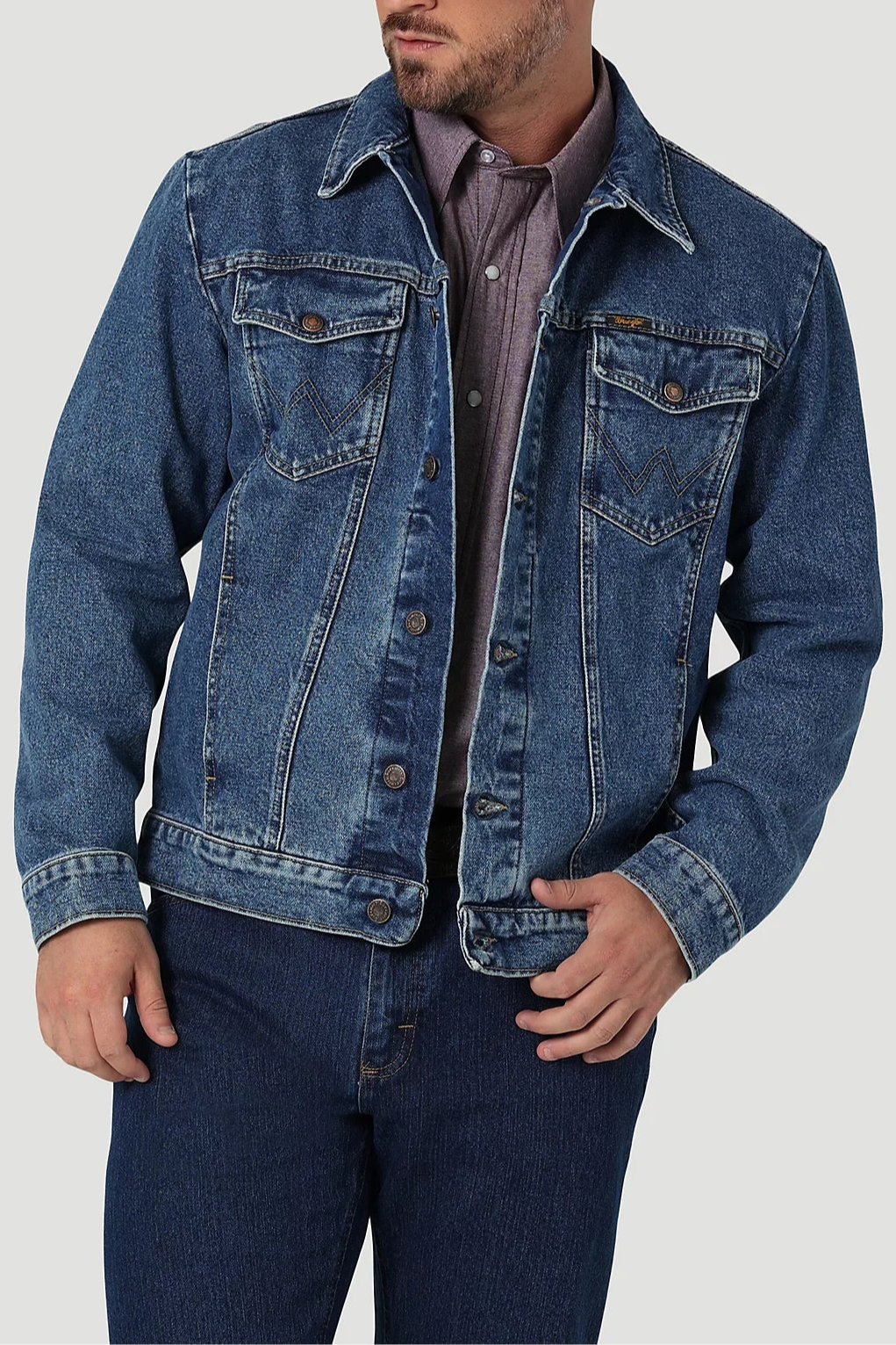 Wrangler Mens Cowboy Cut Unlined Denim Jacket. Buy this at ...