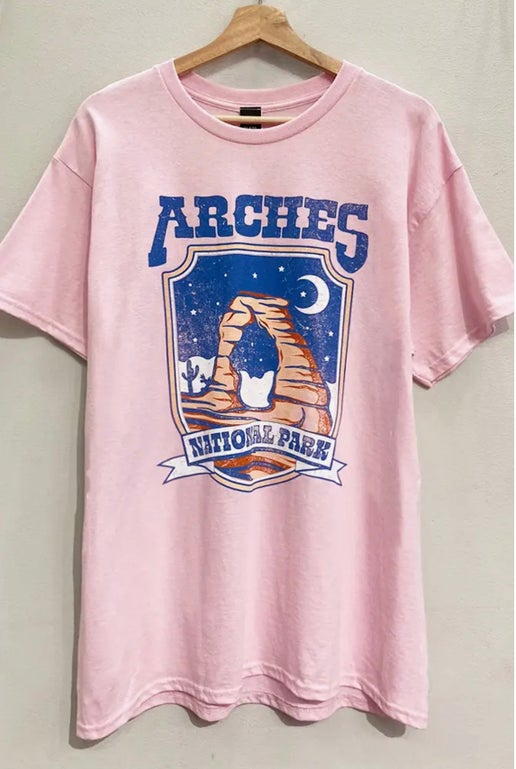 Sweet Claire - Arches Washed Graphic Tee. Find this at Boltranchstore ...